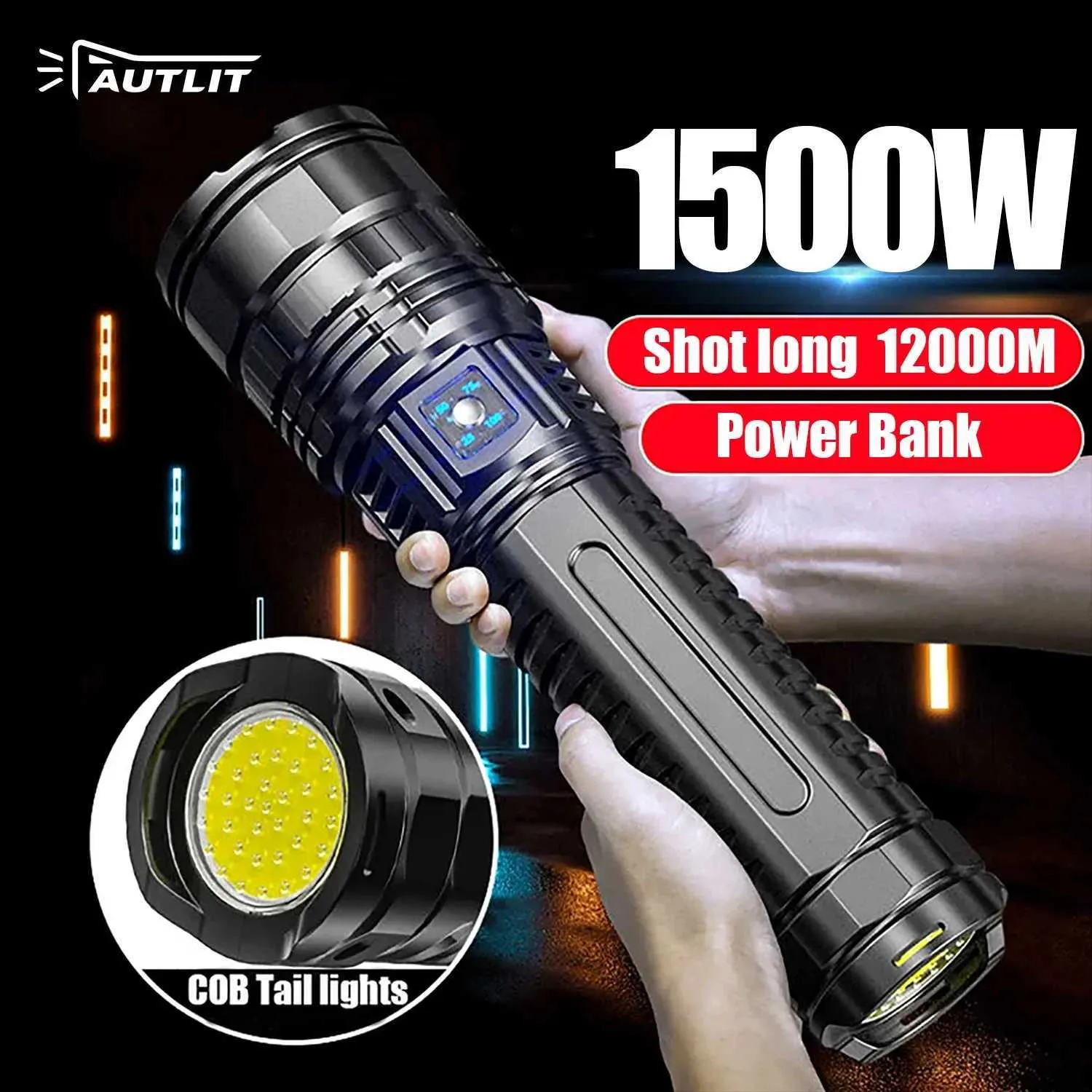 AUTLIT Built In Battery Flash Light Emergency... From Casual_love_l ...