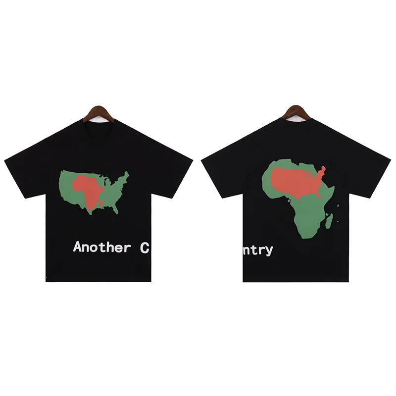 Designer Cotton Trendy T Shirts With Map, Letter, And Puff Print For ...