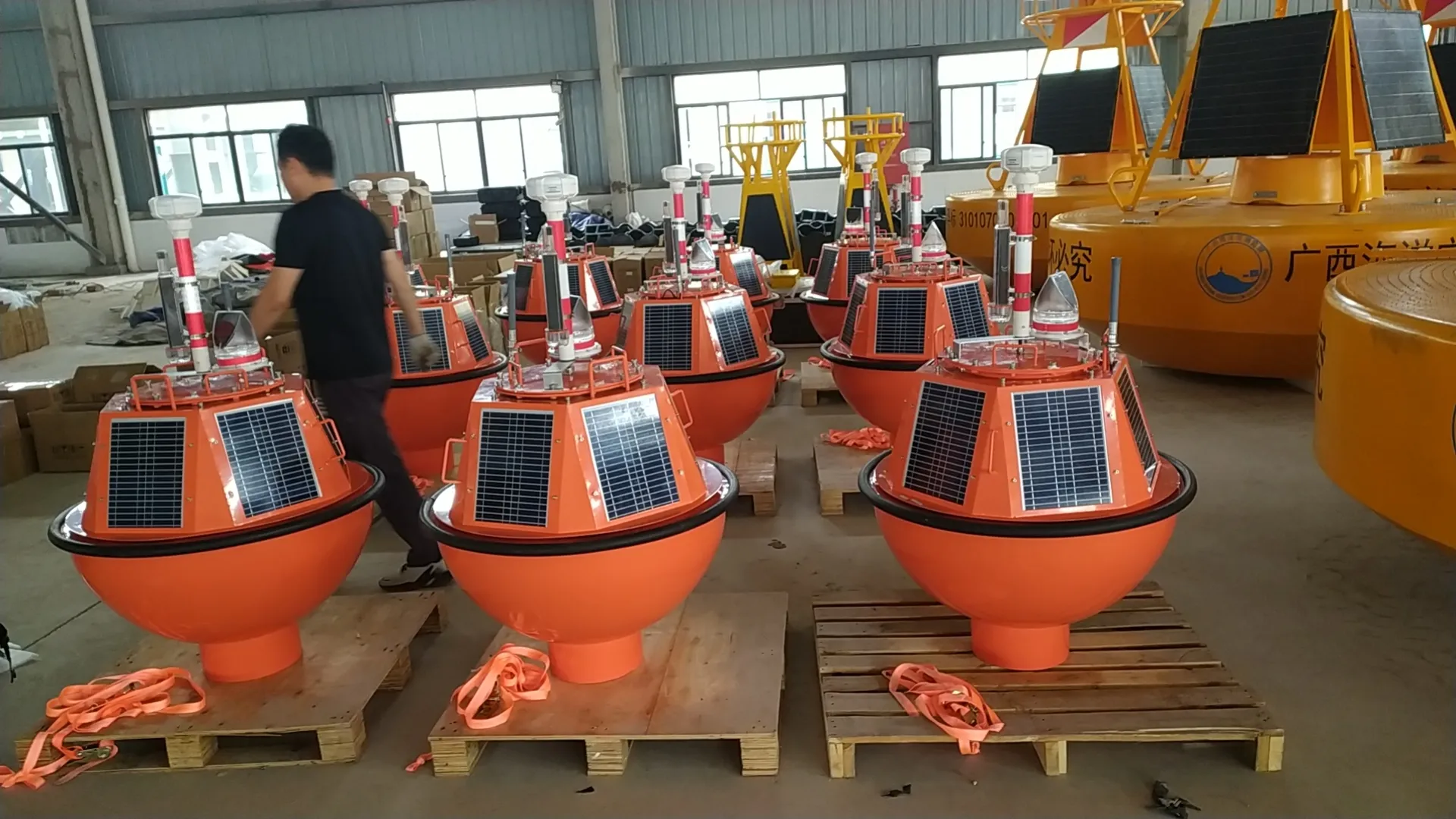 Spherical Weather Buoy Stainless Steel Solar Powered Ocean Wave ...
