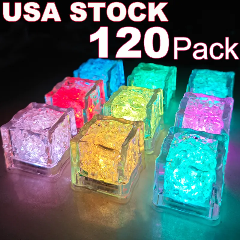 Christmas Light Up Ice Cubes Bulk, Led Ice Cubes For Drinks With ...