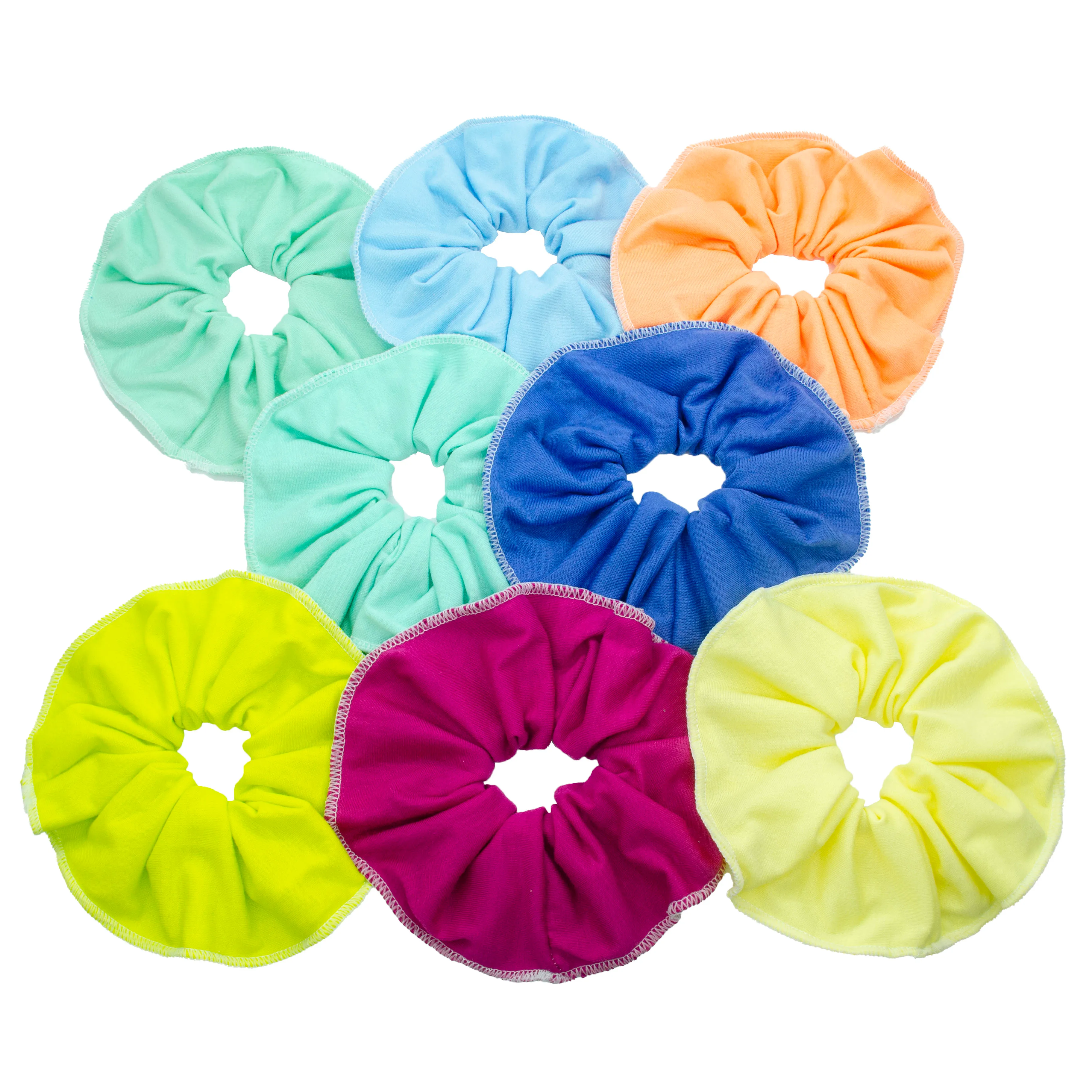 Colorful Hair Rubber Bands, Little Elastic Bands Soft Touch Hair Ties ...