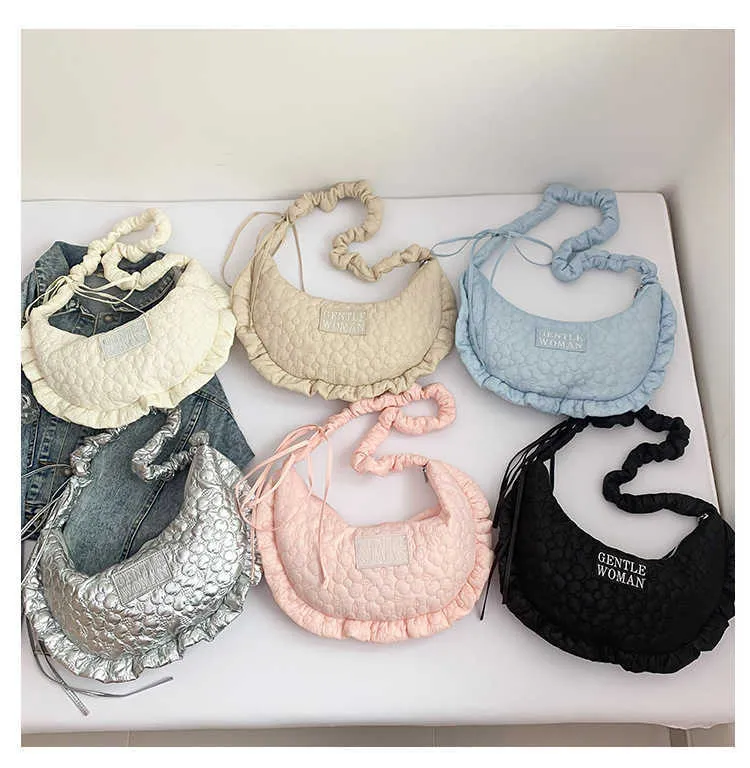 Casual Chic: Wrinkled Hobo Crossbody Bag - Everyday Fashion, Shop Now ...