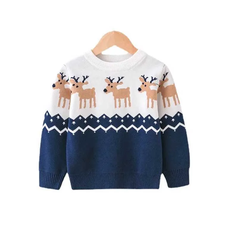 Warm Knitted Christmas Pullover for Kids - Cozy Winter Baby Sweater ...