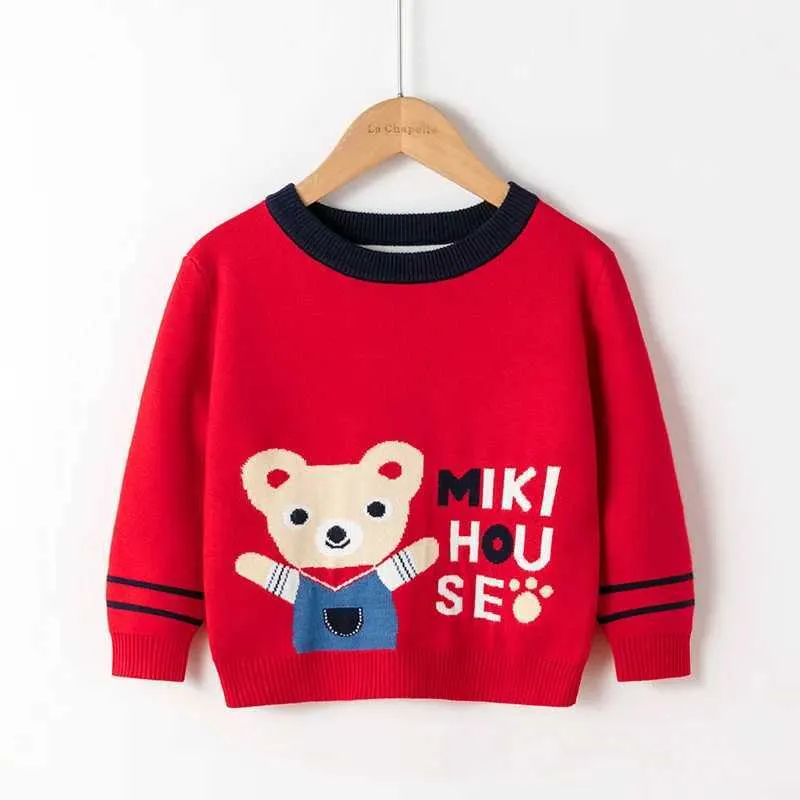 Warm Knitted Christmas Pullover for Kids - Cozy Winter Baby Sweater ...