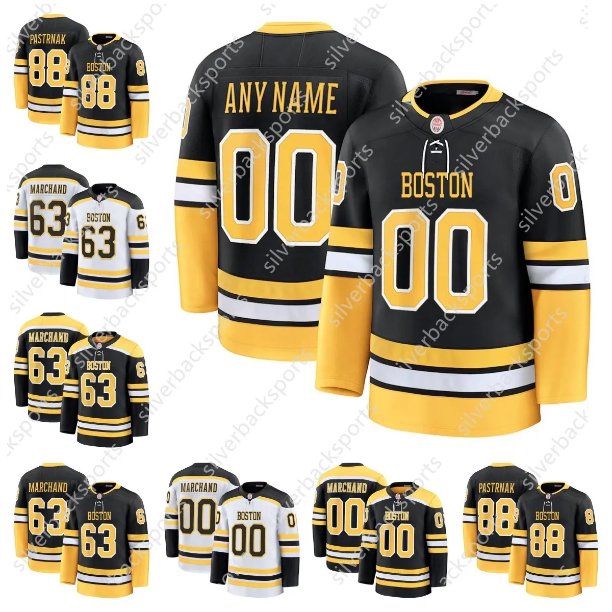 David Pastrnak Boston Hockey Jersey Trent Frederic Johnny Beecher ...