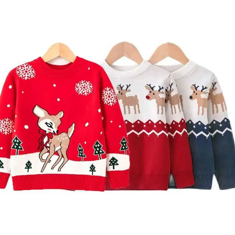 Warm Knitted Christmas Pullover for Kids - Cozy Winter Baby Sweater ...