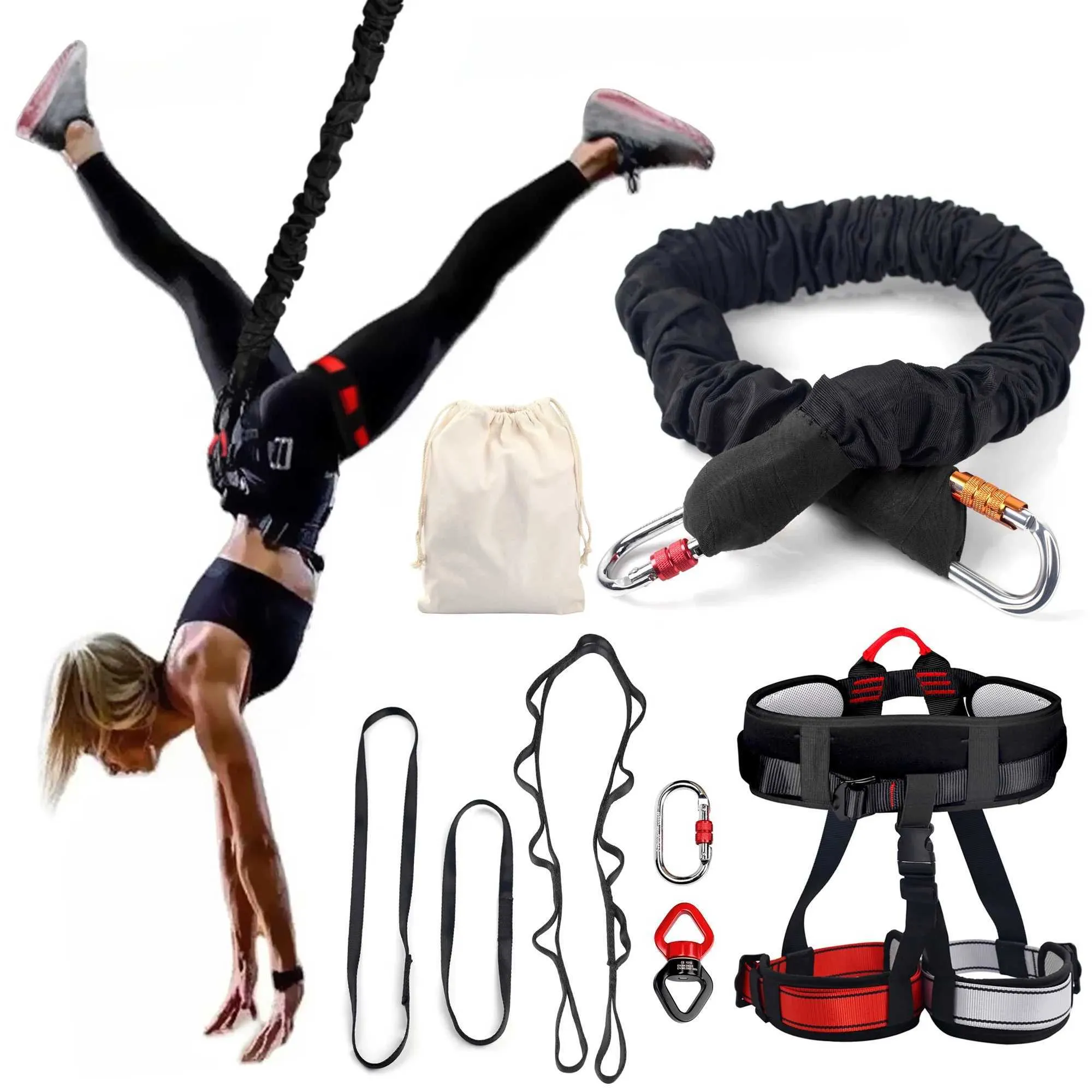 Professional Pull Up Assist Band For Bungee Jumping, Dance Training ...