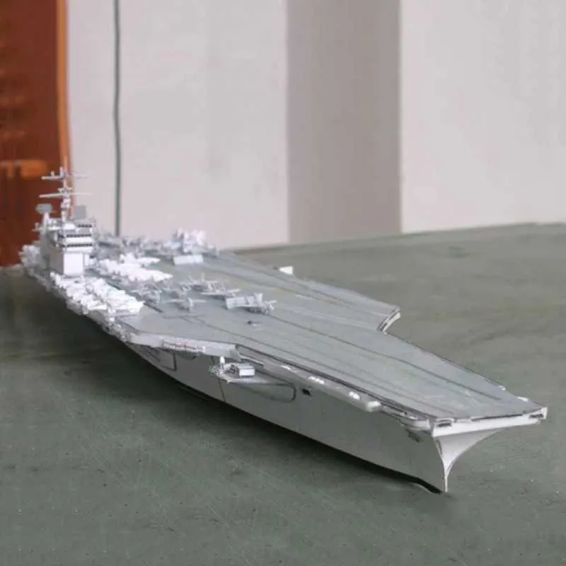 Handmade Nimitz Class Truman Model 47cm Architectural DIY Assembled ...