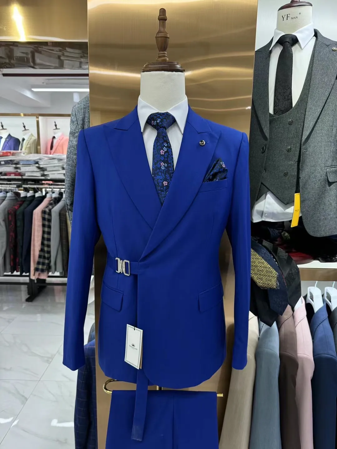 L0881Foreign Trade Men's Handsome Wedding Casual Host Suit Suit From ...