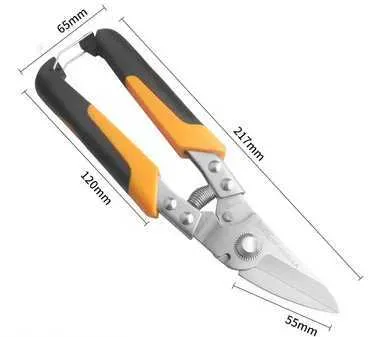 Heavy-Duty Stainless Steel Metal Cutter Shears - Industrial Strength ...