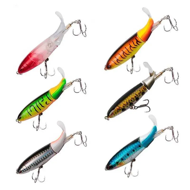Whopper Plopper Popper Propelr Topwater Fishing Lures 13g Artificial ...