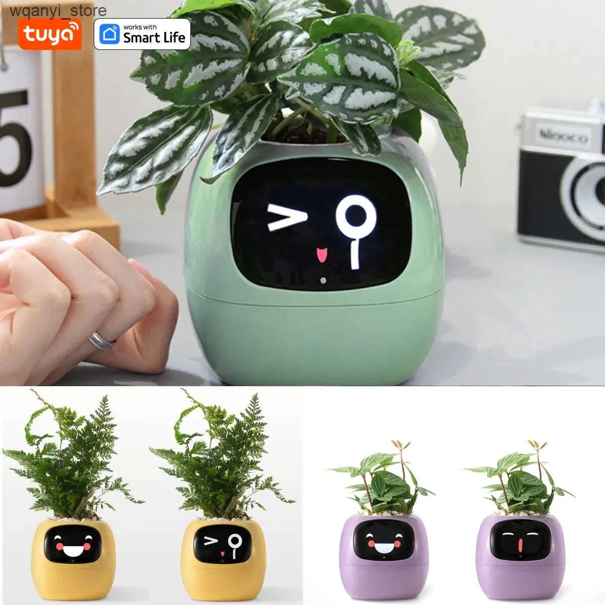 Tuya Ivy Smart Plant Robot - AI-Powered Indoor Gardening with 49 ...