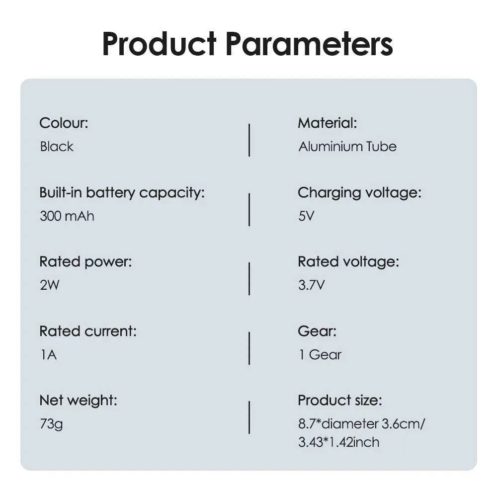 Mini Electric Razor for Men - Portable Travel Shaver, USB Rechargeable ...