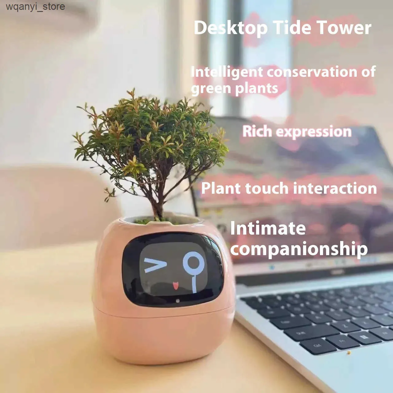 Smart Flower Pot with AI Plant Care, Interactive Companion Robot ...