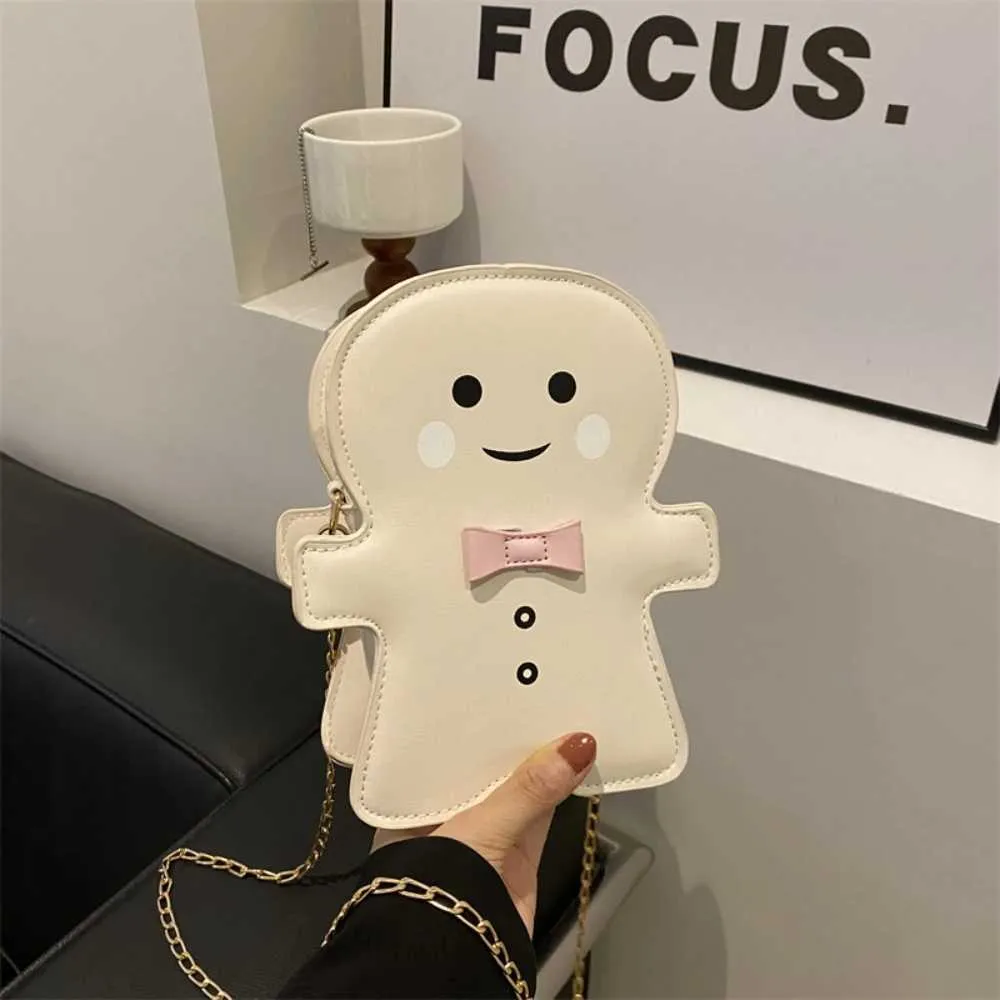 New Carto Gingerbread Man Shaped Crossbody Bags For Wen Shoder Bags ...