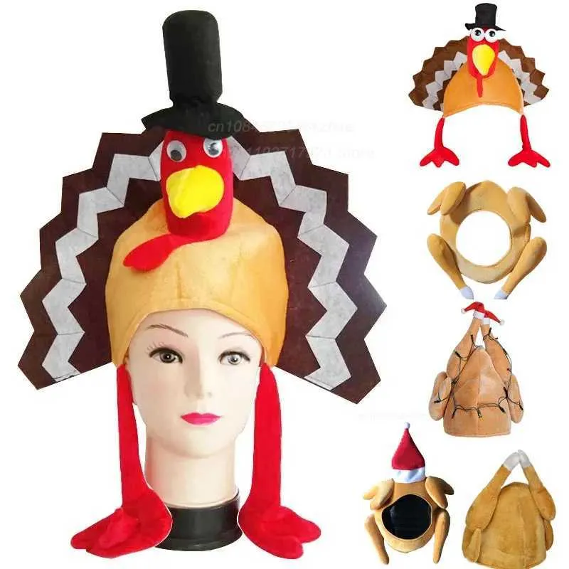 Funny Carnival Chicken Leg Hat Christmas Thanksgiving... From Swagger ...