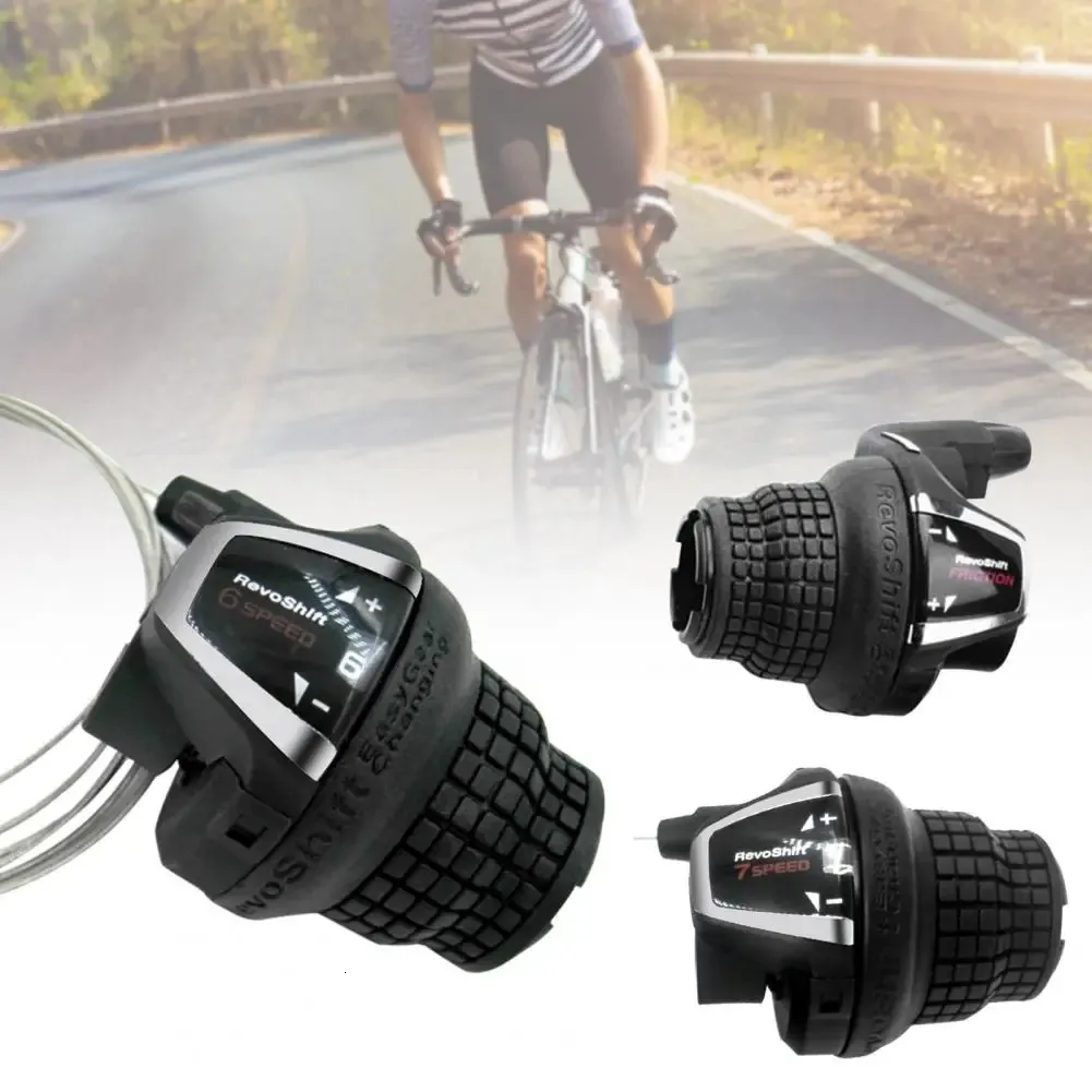 Mountain Bike Twist Grip Shifter 22mm Speed Derailleur Gear Shift For ...