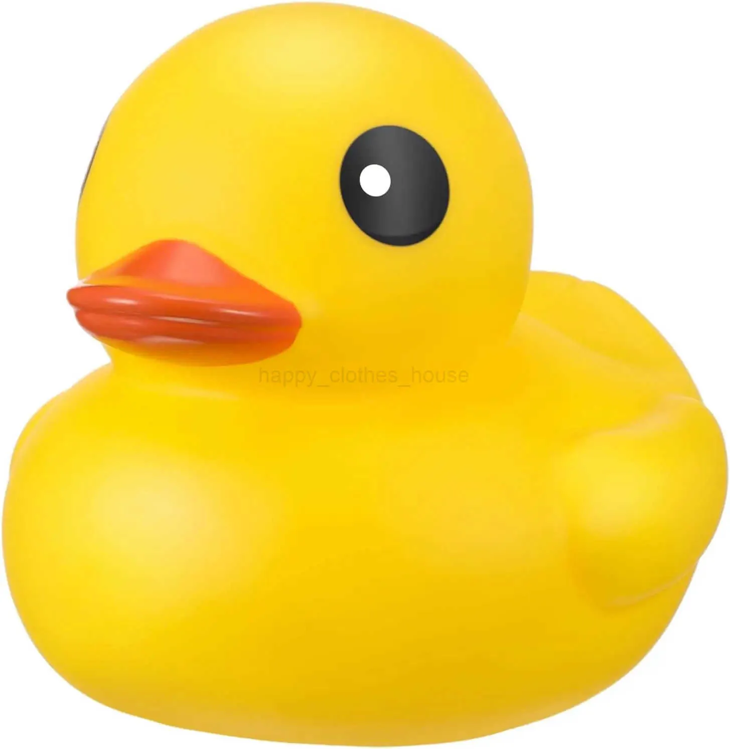 Giant Rubber Duck Bath Toy 6.89 Inch Large Squeaky Duck For Summer Baby ...