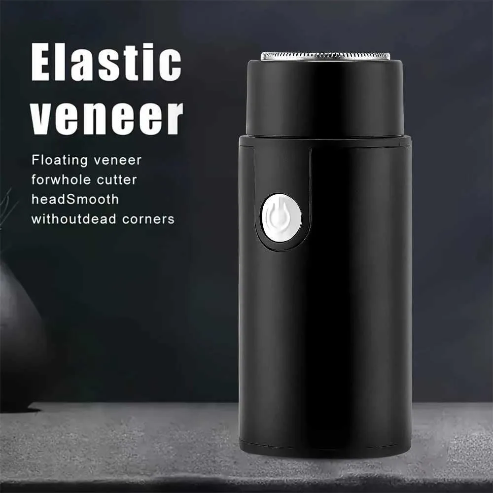 Mini Electric Razor for Men - Portable Travel Shaver, USB Rechargeable ...