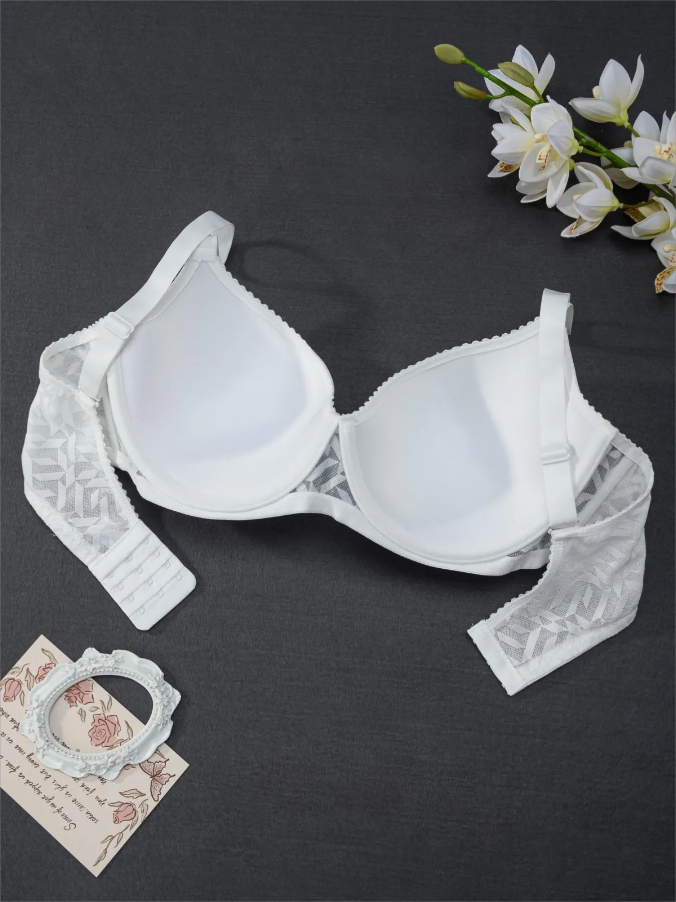 Bra Ss101D Steel Rim Bra Large Size Thin Lace Edge Sexy Fashion Design ...