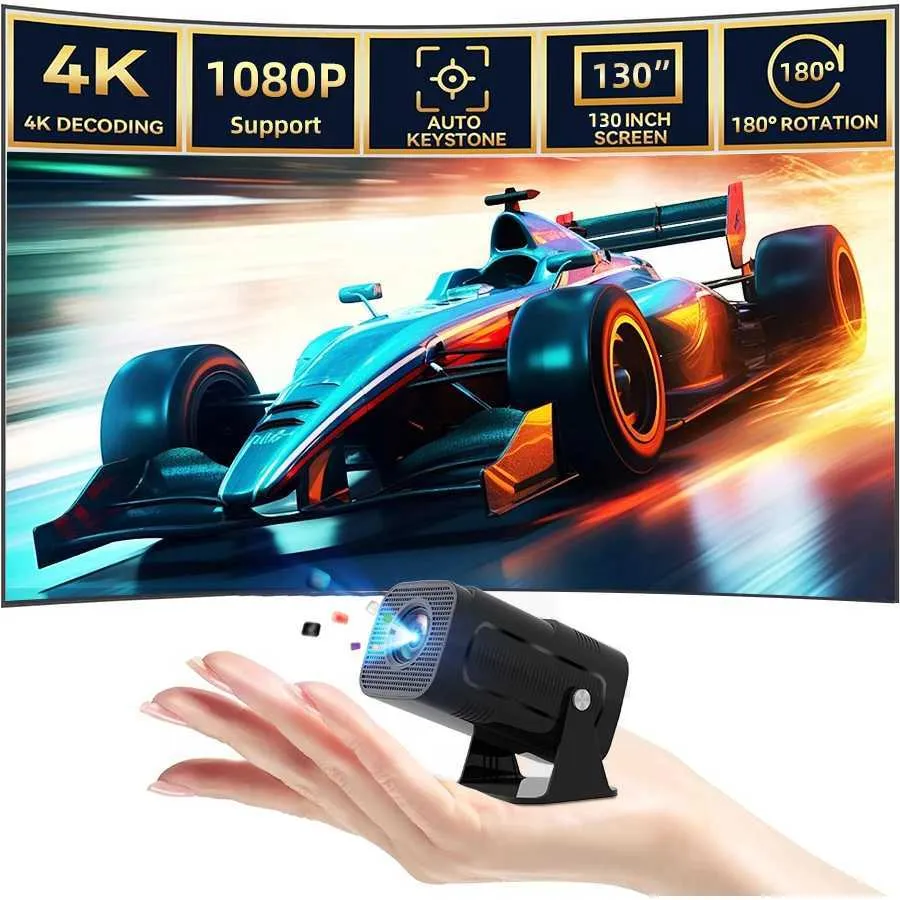 DHgate.com:4K Home Theater Projector with Wi-Fi & 5G - Immersive ...