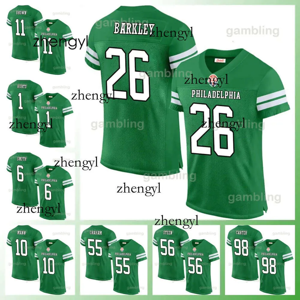 Custom American Football Shirts Featuring Saquon Barkley, Kurt Kelly ...