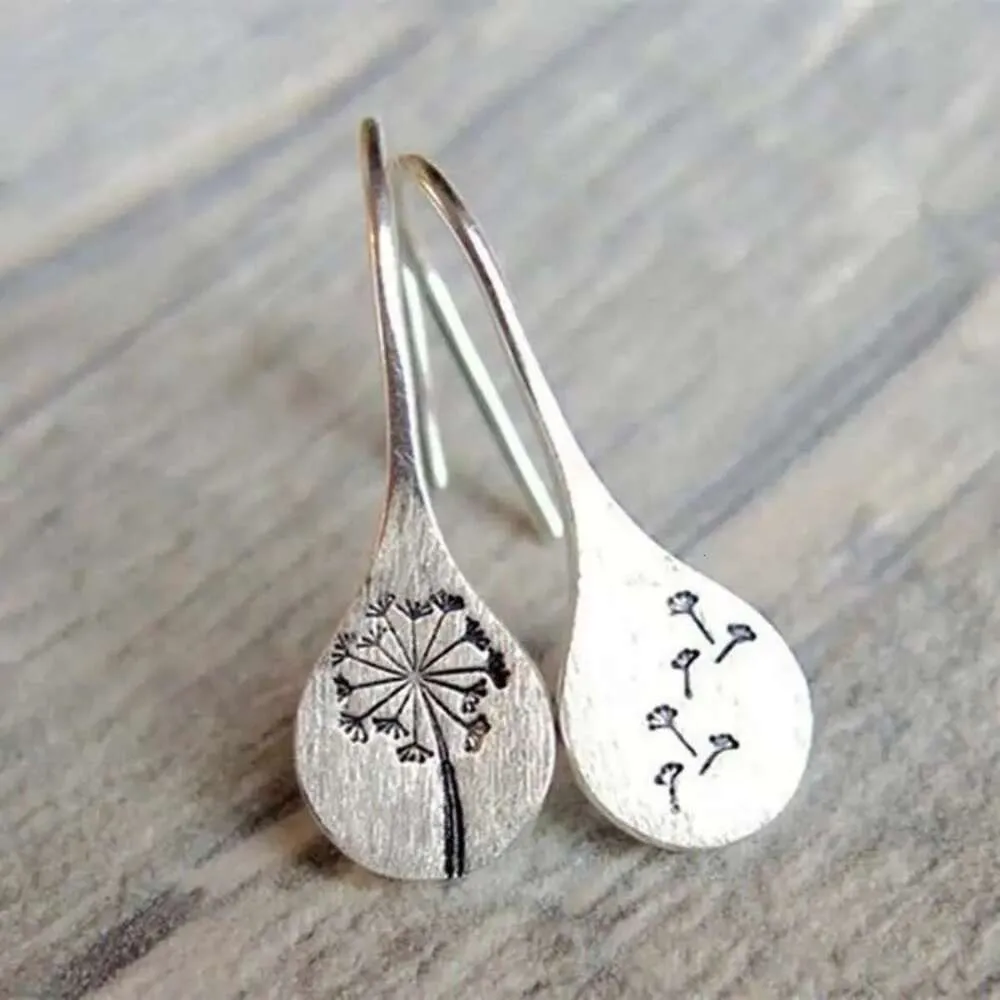 Dainty Flower Dangle Earrings: Personalized Ear Hooks, Stylish Women's ...