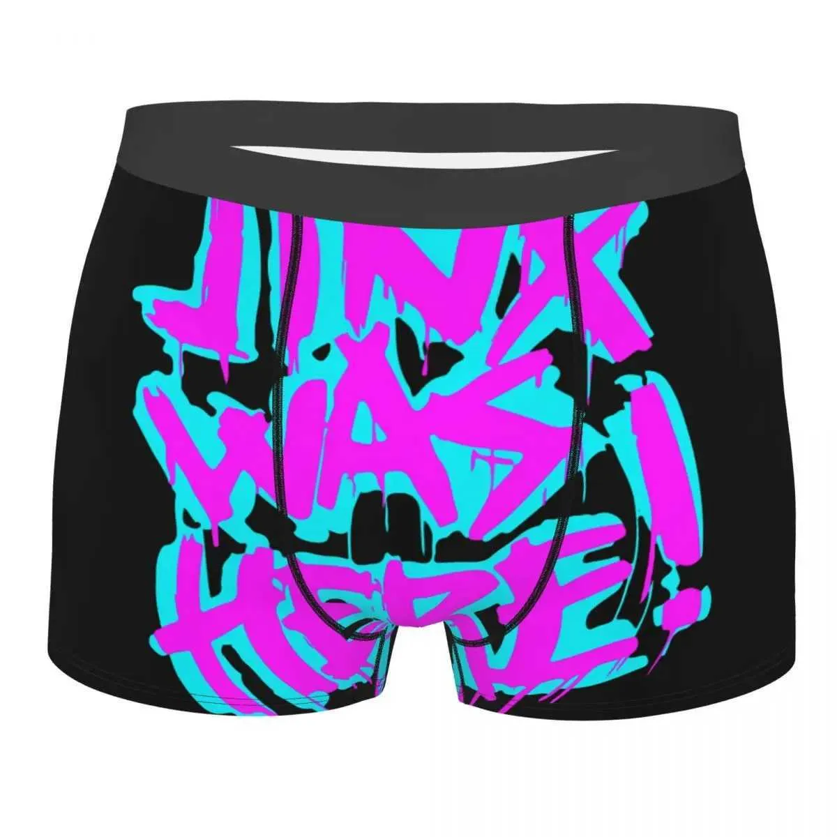 Jinx Mens Boxer Underwear Breathable Cotton Shorts With Animation ...