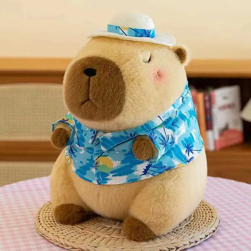 Capybara Plush Capibara Fluff Minion Toys Soft Stuffed Doll For Kids ...