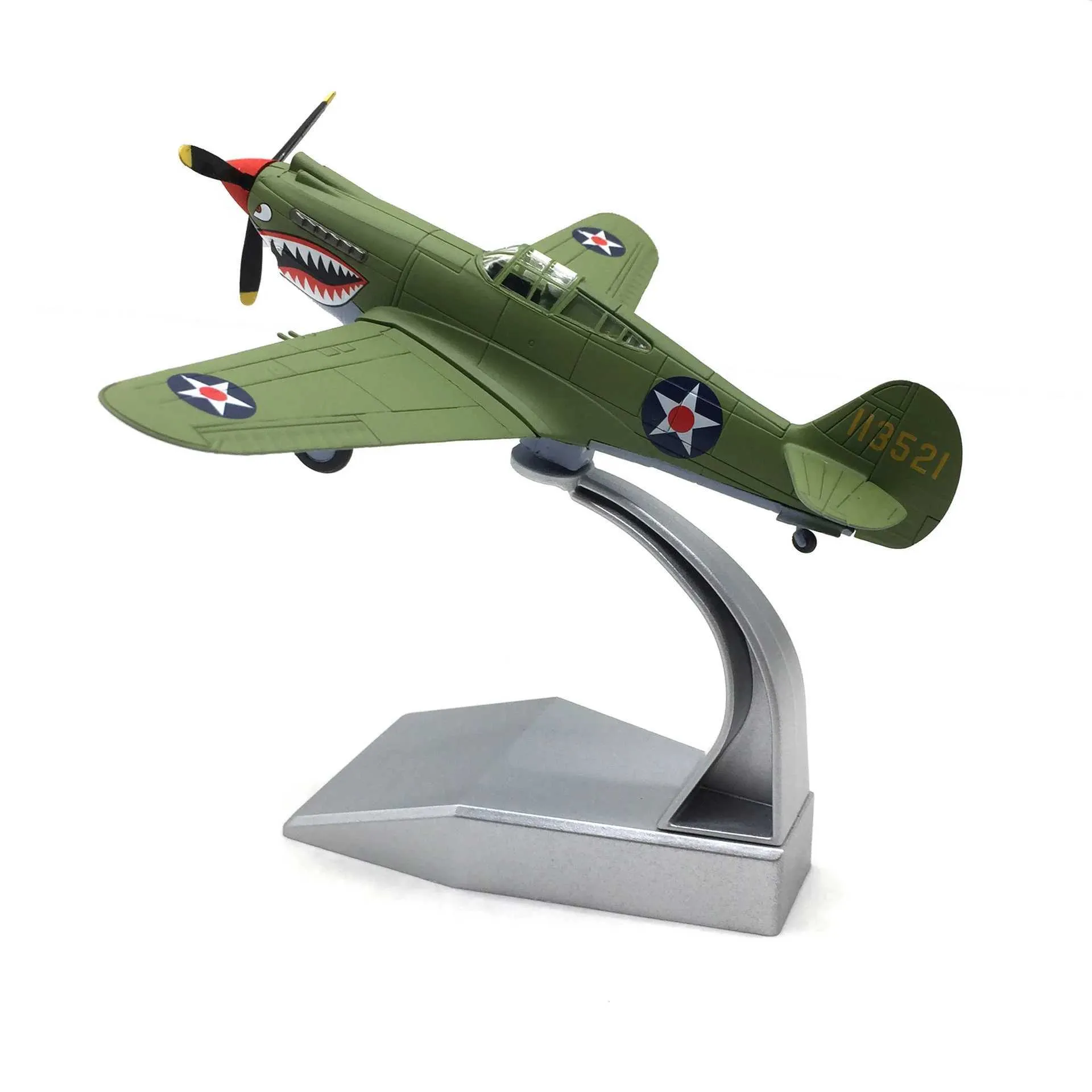 1/72 Scale P 40 Fighter Jet Die Cast Airplane Model Metal Military ...