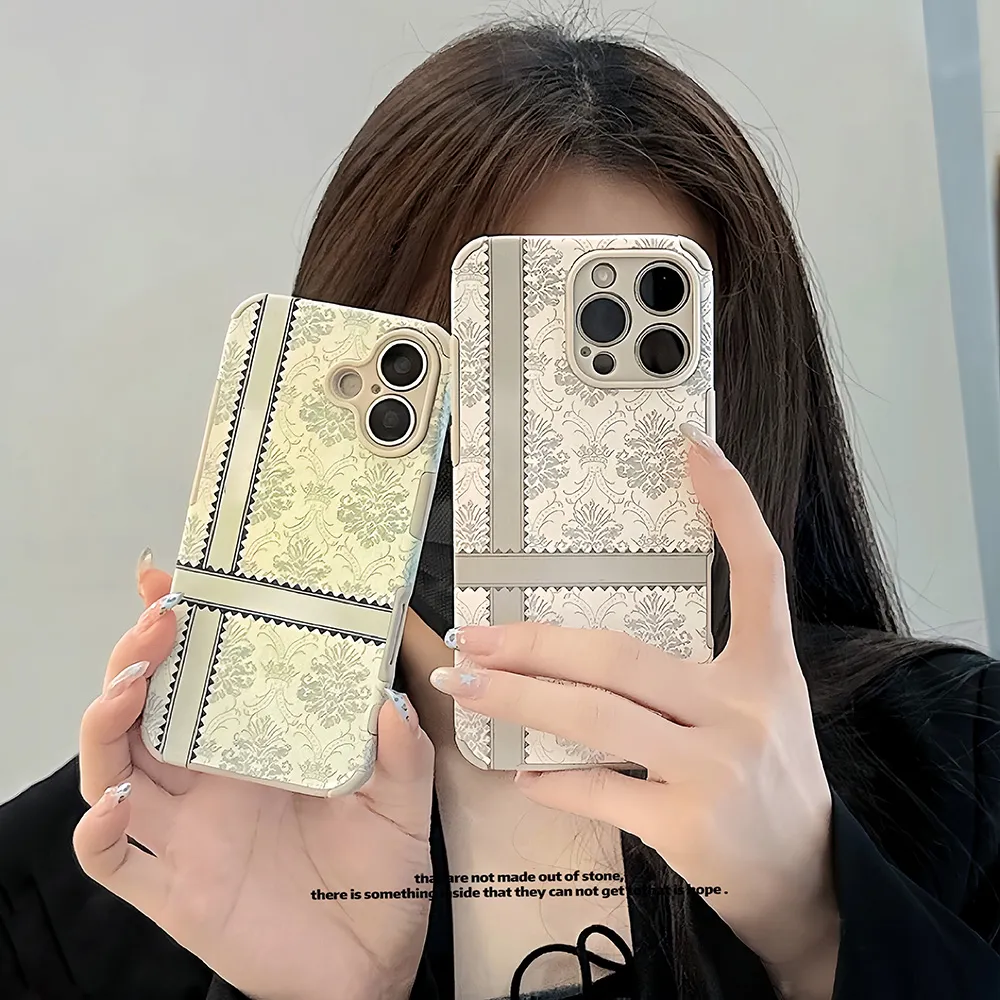 Luxury Designer Protective Burga Phone Cases With Classic Letter Print ...