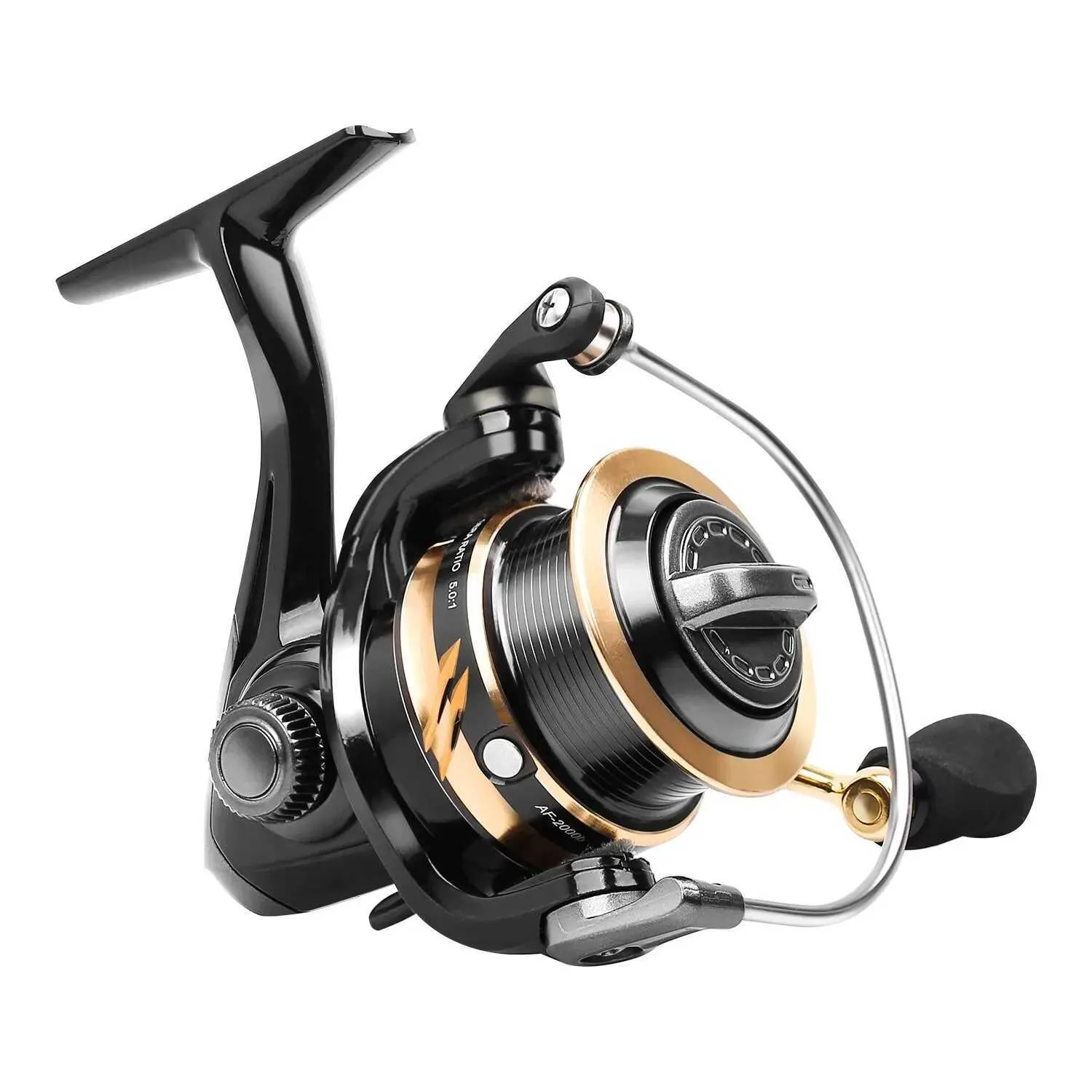 Fishing Reel Metallic CNC Spool 12KG Max Drag 12BB 1000H-5000H Right ...