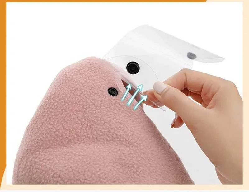 Unisex Winter Warm Mask Face Shield Cycling Caps Cotton with HD Anti ...
