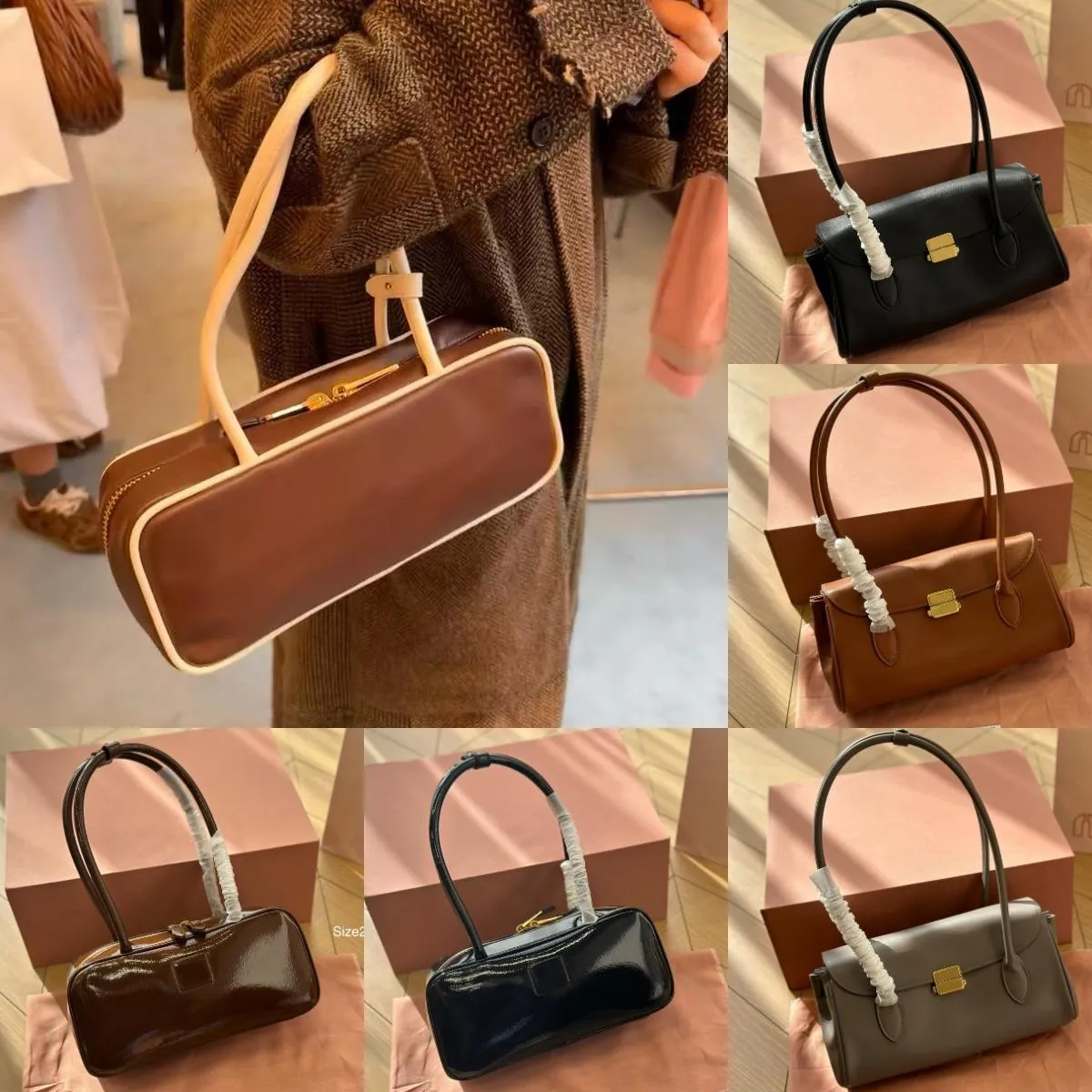 Elegant Leather Evening Bag: Designer Tote, Metal Accent, Versatile ...