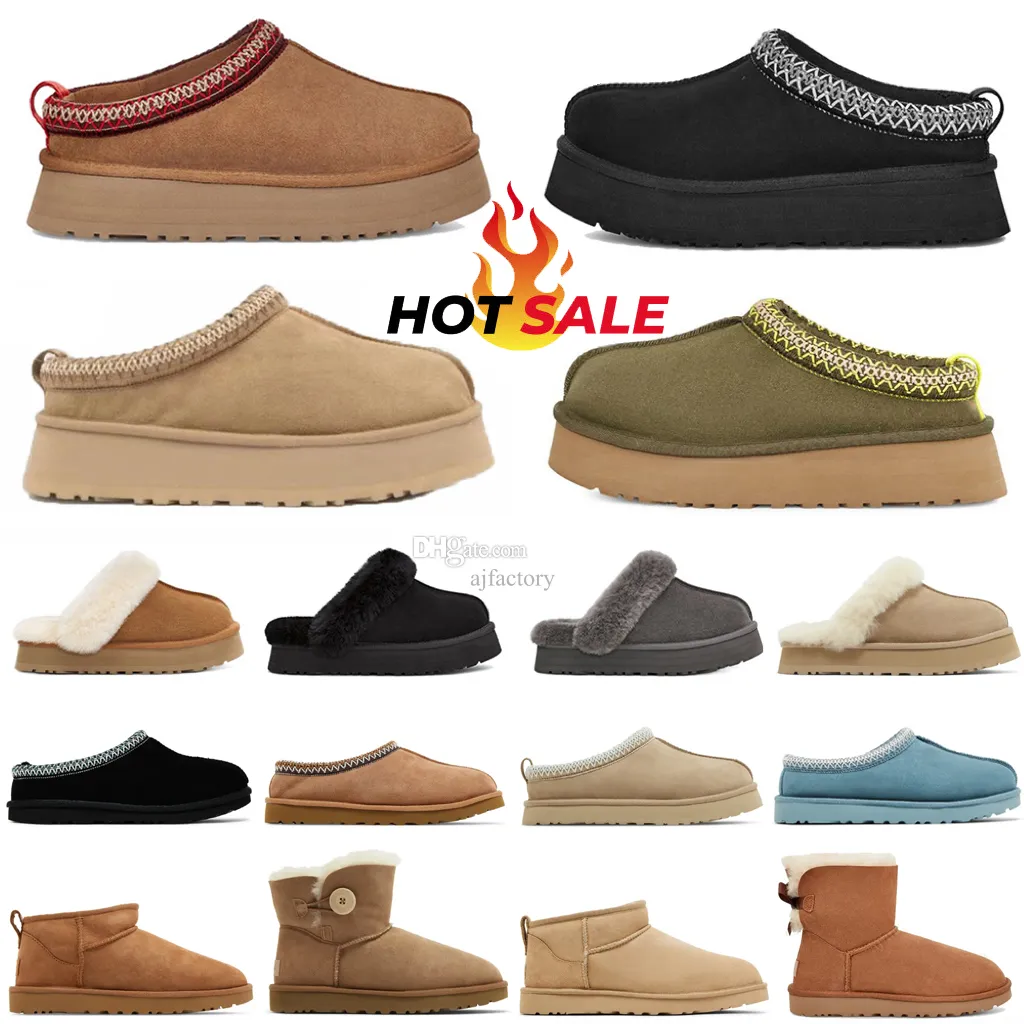 Tazz Mustard Seed Platform Ultra Mini Boot Tasman Slippers Sand ...