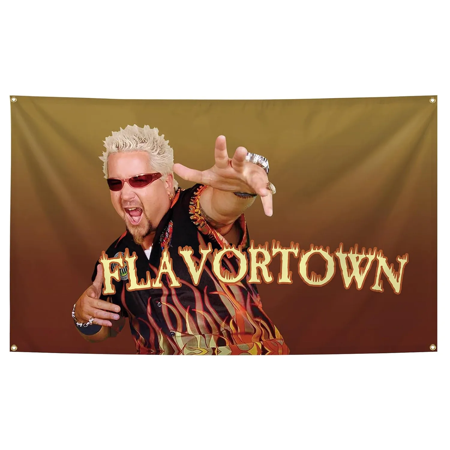 Probsin Flavortown Flag 3x5FT 90*150cm Custom Flags And Banners With 4 ...
