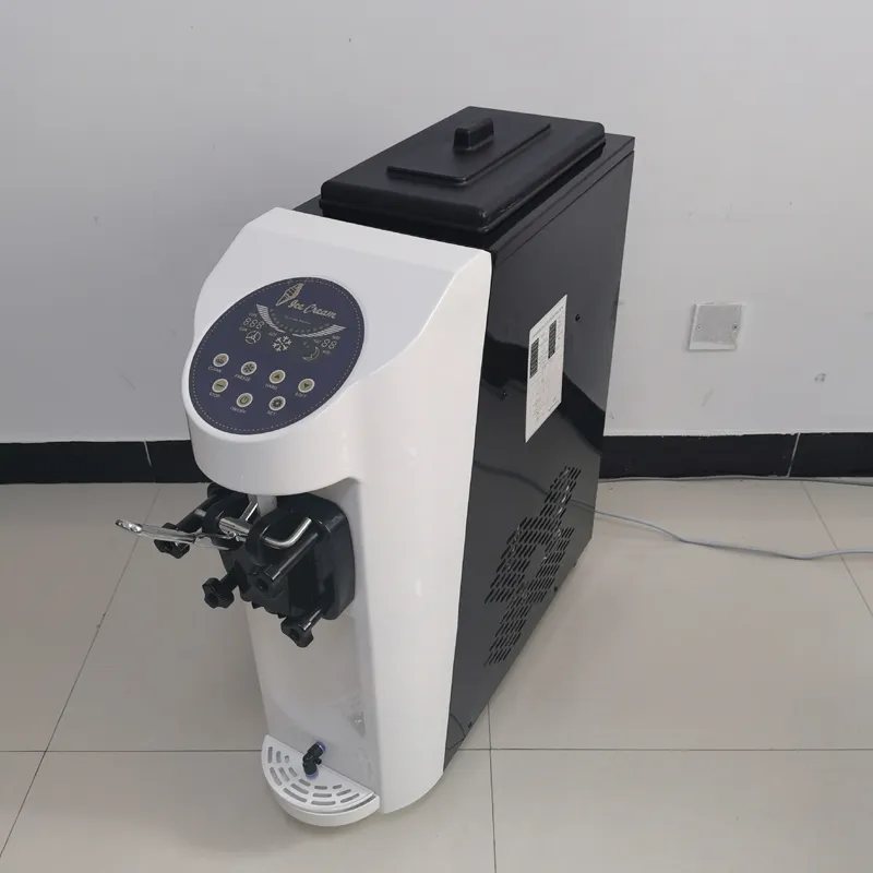 Fully Automatic Electric Soft Serve Ice Cream Machine Sweet Cone - 110V ...
