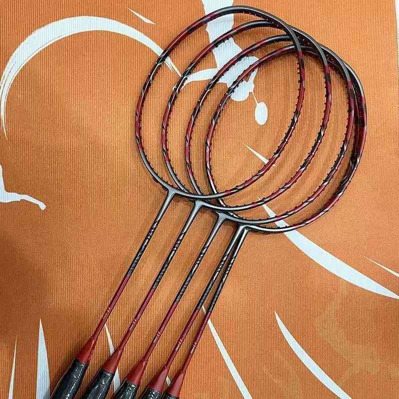Badminton Rackets Advanced Durable 4U All Carbon Offensive Training ...
