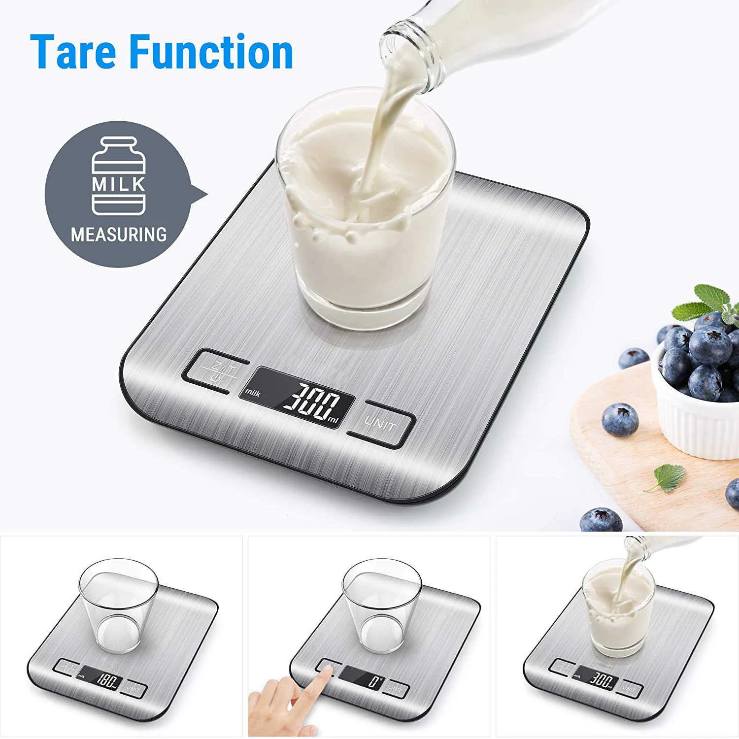 Household Scales Food Scale Smart Nutrition Scale Measure In Ounces ...
