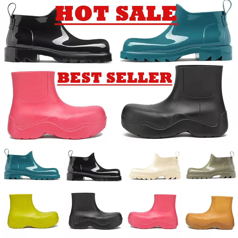 Women's ankle-height rain boots with EVA PU PVC waterproof upper and ...