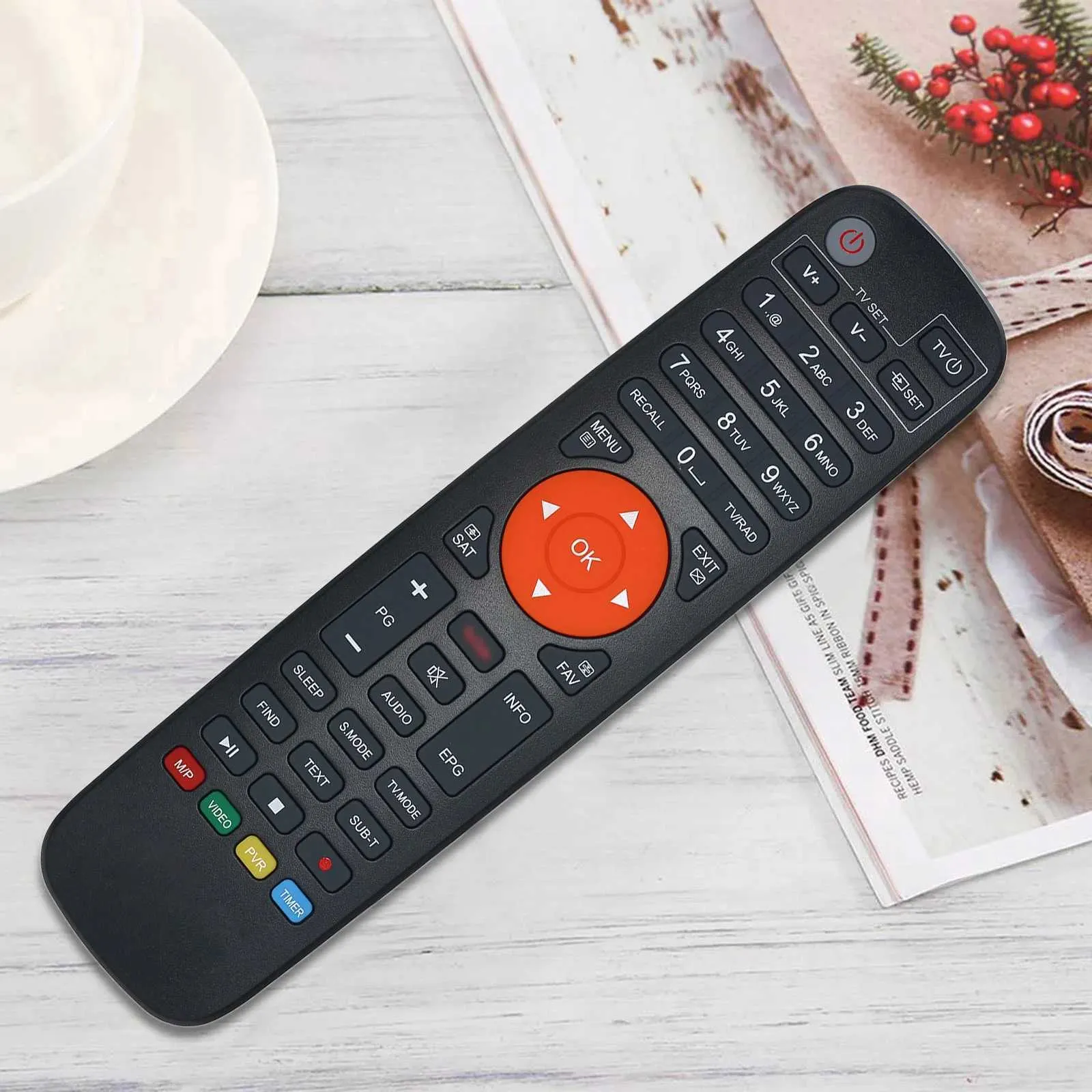 GTMEDIA V7 Remote Control Replacement for GTMEDIA V7s V7 Plus V7 MAX V7 ...