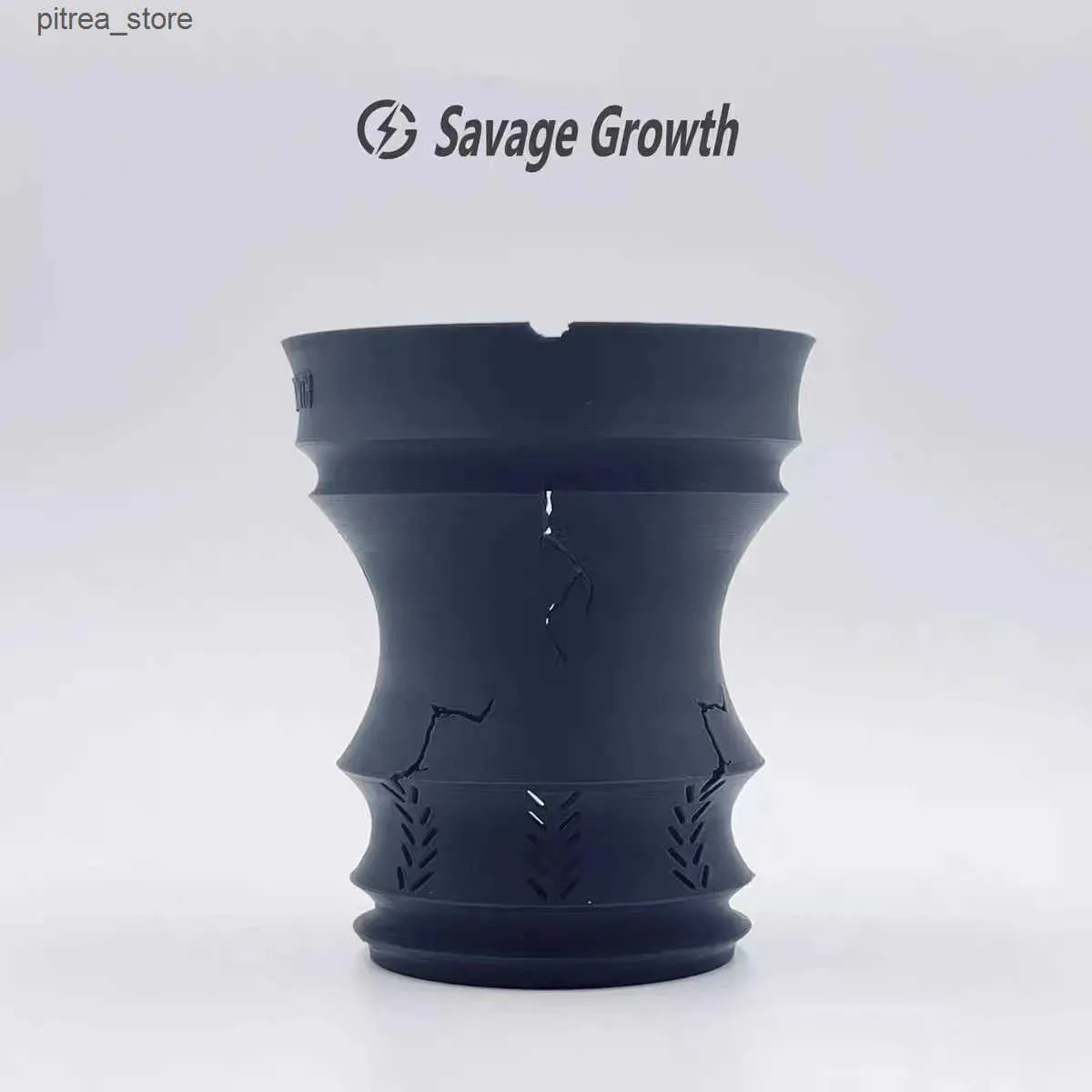 3D Printed Hydroponic Concrete Garden Pots With Absorbent Root Stem For ...