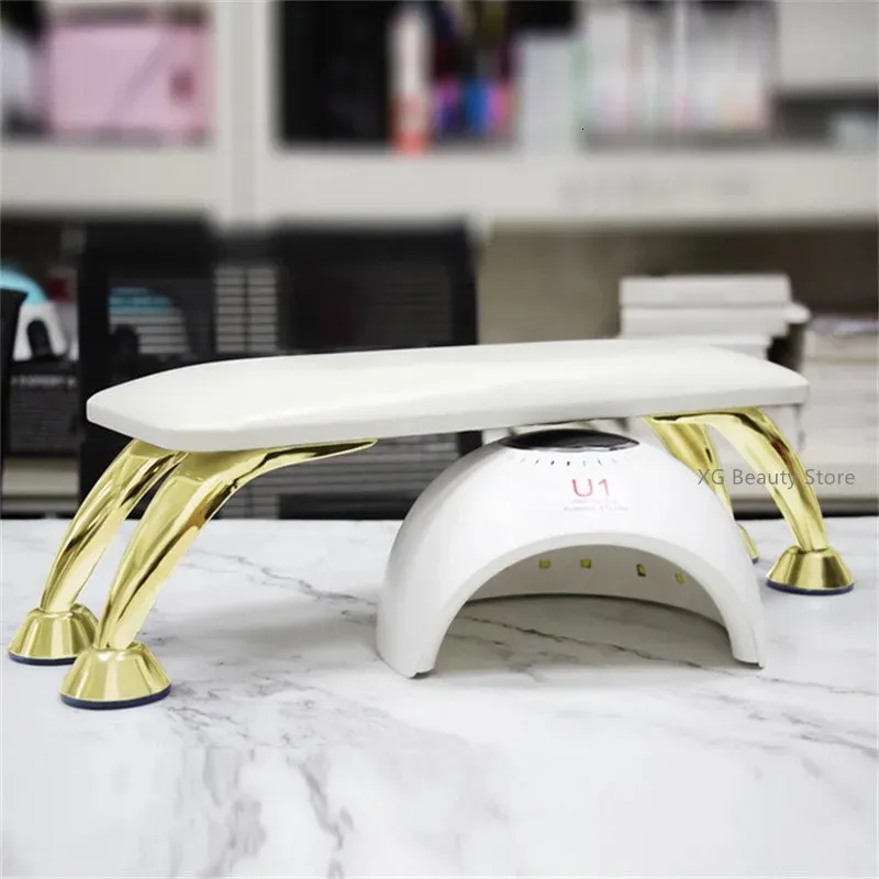 Leather Nail Hand Rest Stand - Multifunction Manicure Pillow for Nail ...