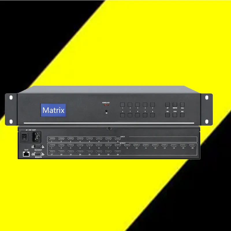 16X32 HDMI Matrix Switch Rack Mounted 1080P HDCP 1.3 16X16 8X24 HDMi ...