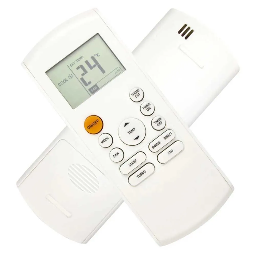 Universal AC Remote Control For Midea Air Conditioners RG57B/BGE, RG57A ...