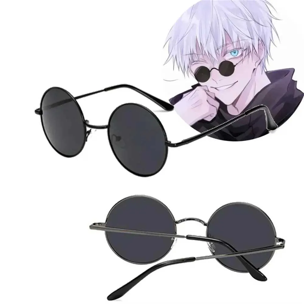 Anime Gojo Satoru Glasses Jujutsu Kaisen Gojo Satoru Cosplay Black ...