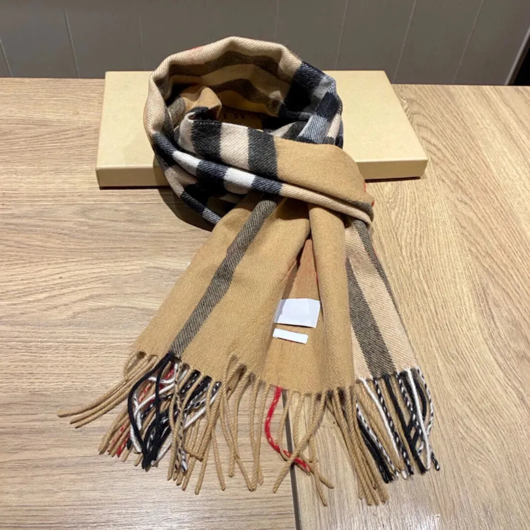 Classic Luxury Designer Scarf Fashionable Check Design Men's And Womon ...