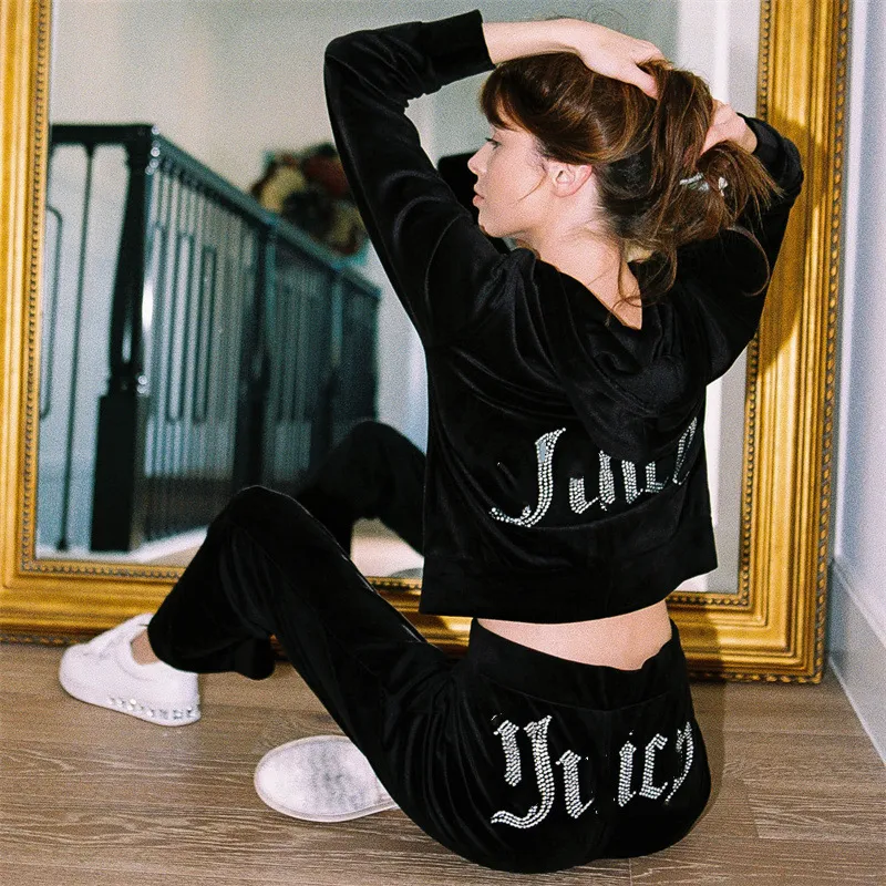 Designer Womens Tracksuits Long Sleeve Hooded Sweatshirt And Casual ...