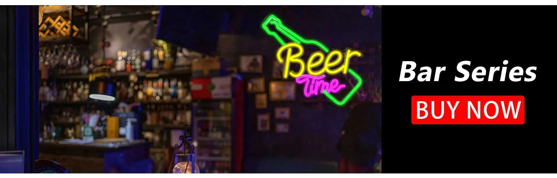 Save Water Drinks Wine USB LED Neon Sign RGB Color for Bar Club Party ...