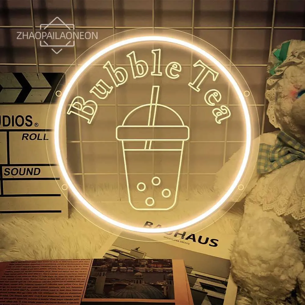 LED Neon hotmail sign in for Bubble Tea Shop, Coffee...